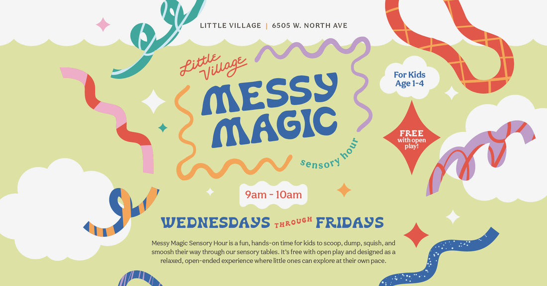 FREE Messy Magic Sensory Hour at Little Village: Toddler & Preschool Sensory Play in Wauwatosa ...